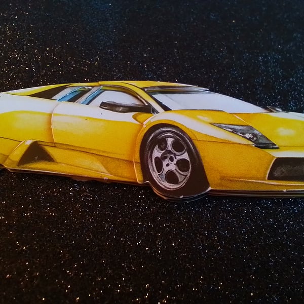 Card for any occasion. Sports car card. CC832 - Folksy