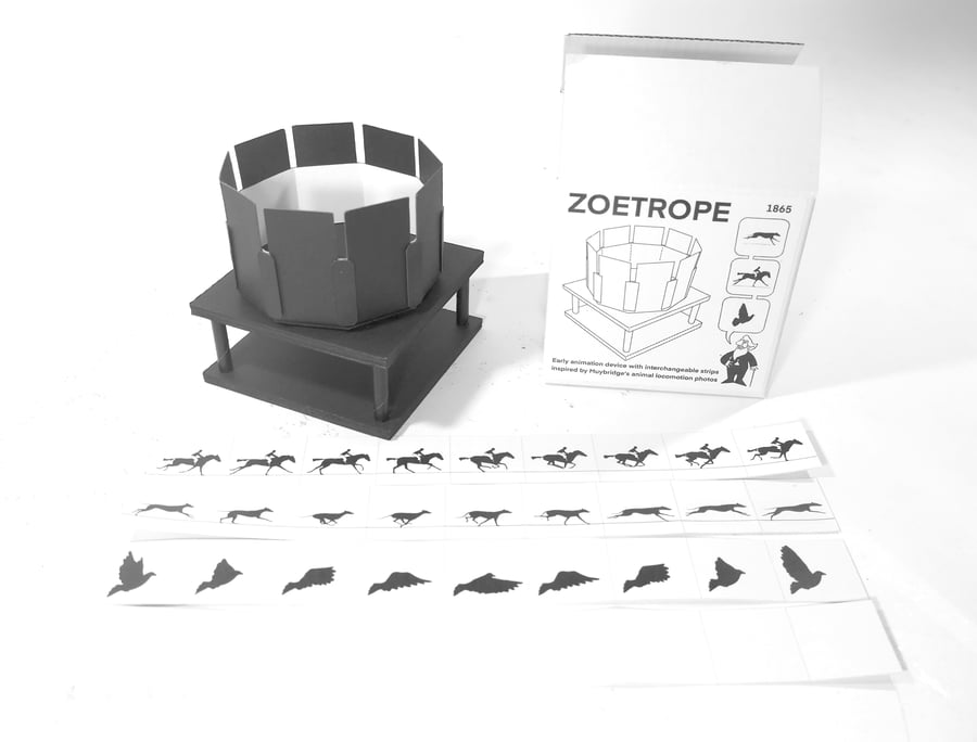 Zoetrope- early animation device - Folksy