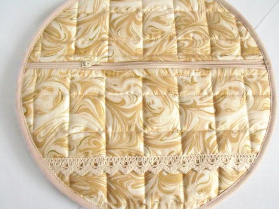 quilted pyjama case, nightwear bag for your nig... - Folksy