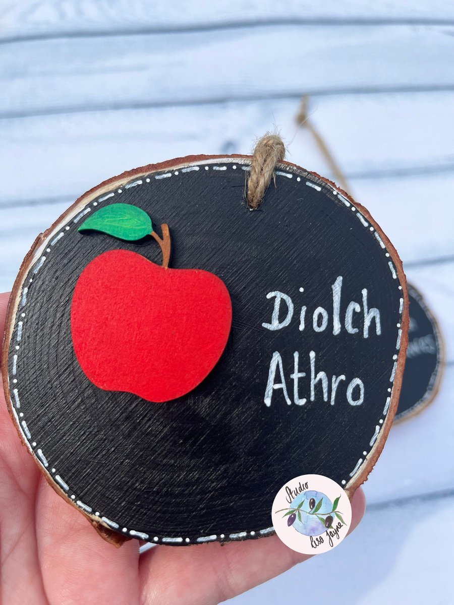 Welsh Diolch AthroAthrawes Thank You Teacher Gift - Folksy