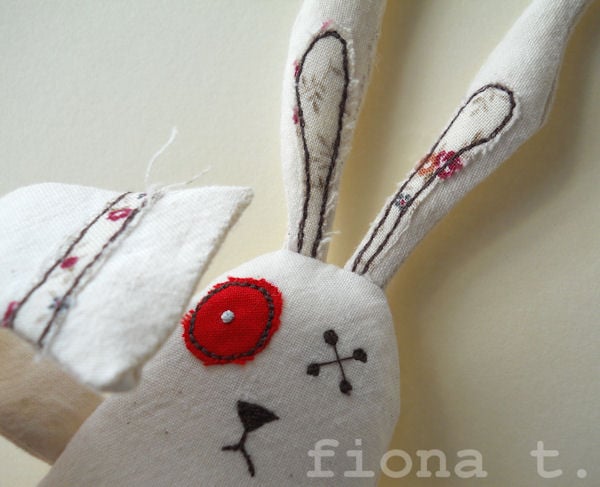 zombie rabbits - Folksy