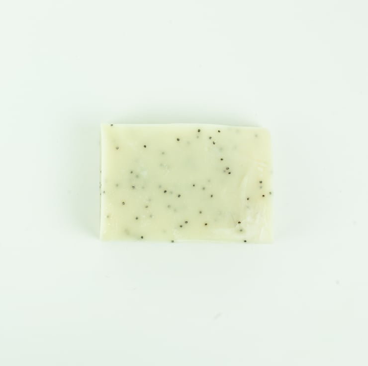 Poppy soap with spearmint and patchouli essenti... - Folksy