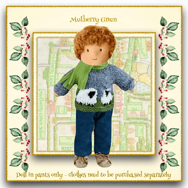 Reserved for Jemima - Doll - Mo Morris - a hand... - Folksy
