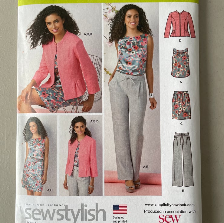 Simplicity Suit Pattern K1467 Sizes US 8 - 16 -... - Folksy