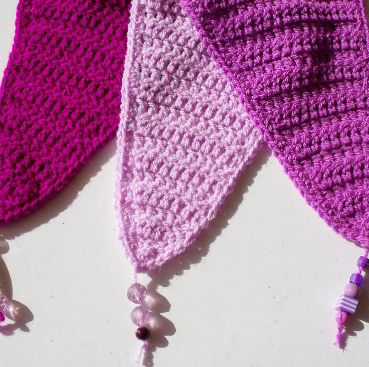 Crochet Bunting - Folksy