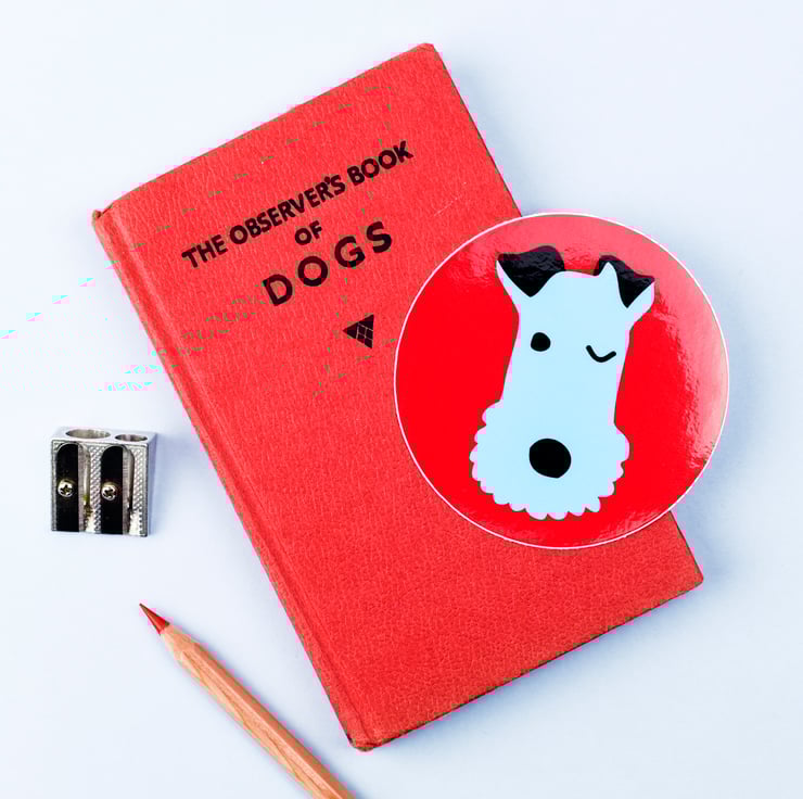 Three Dog Stickers - Folksy