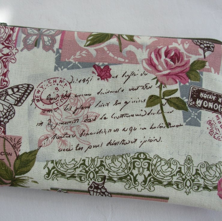 Make up Bag - French Chic - Folksy