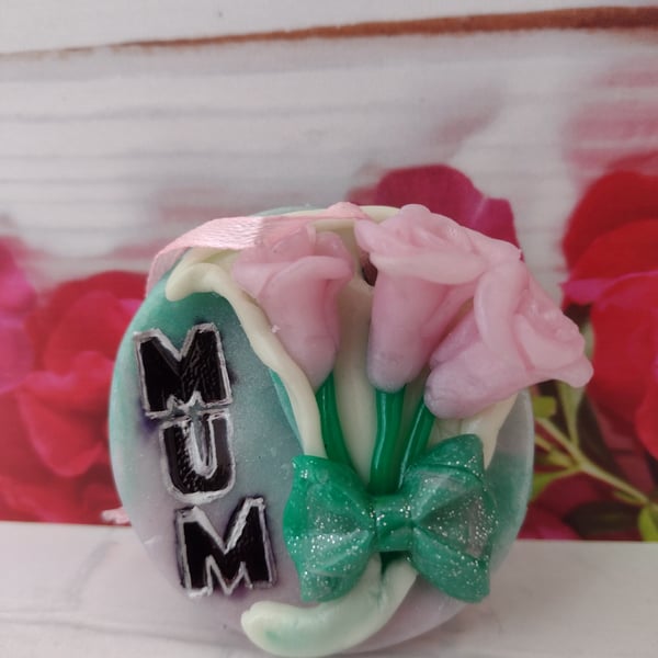 Mum Flower Bouquet Decoration, Mum Gift, Flower... - Folksy