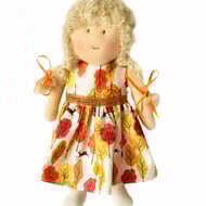 Amber Rag Doll - Folksy
