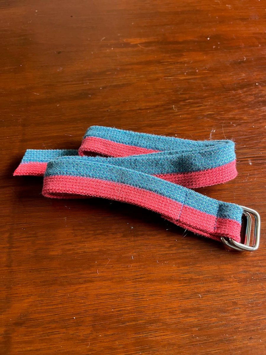 Belt made from repurposed climbing rope - Folksy