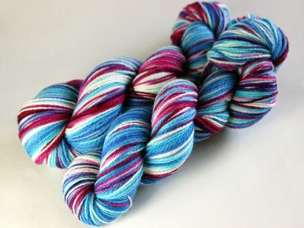 SALE Ice Ice Baby - Sportweight Merino yarn - Folksy