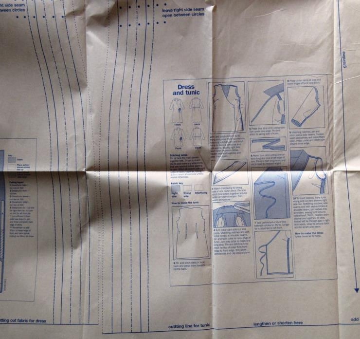 A multi-size sewing pattern for a woman's wrap ... - Folksy