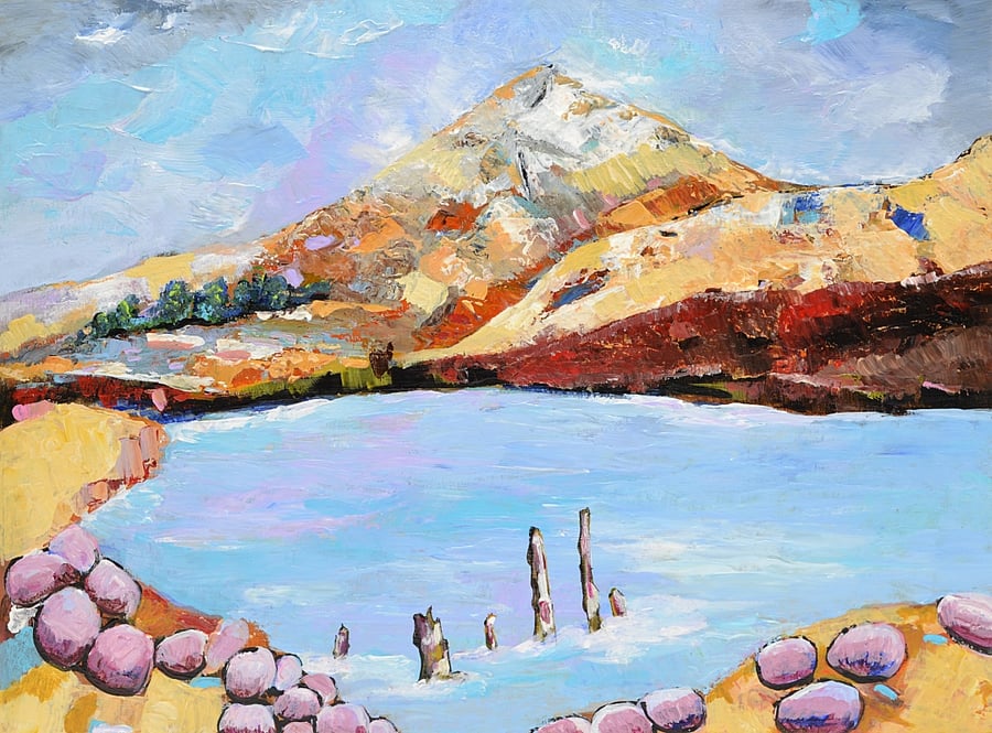 Scottish Art. Schiehallion Mountain, Scotland. ... - Folksy