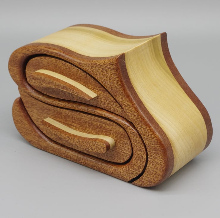 Handmade Wooden Trinket, Jewel Box. Tulip Wood ... - Folksy