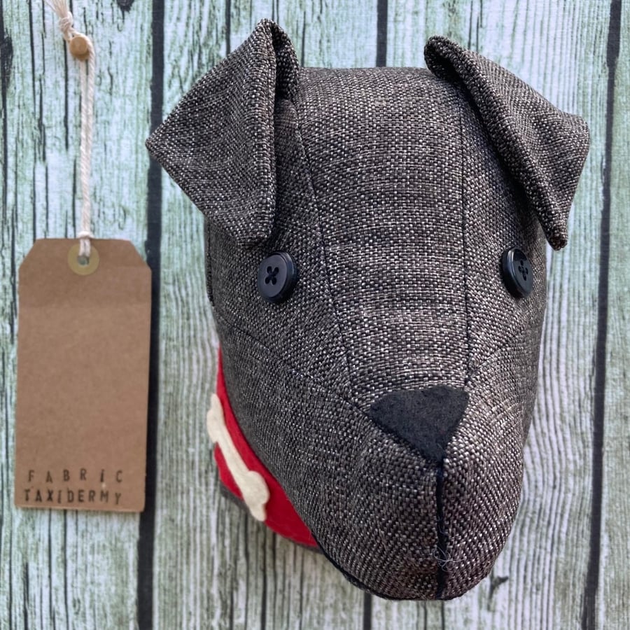 Wall mounted Dog's head - Folksy
