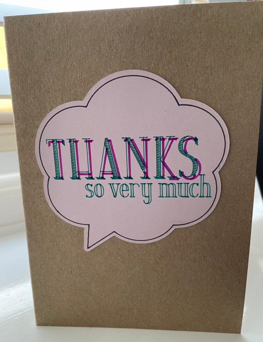 Thanks so very much - Folksy