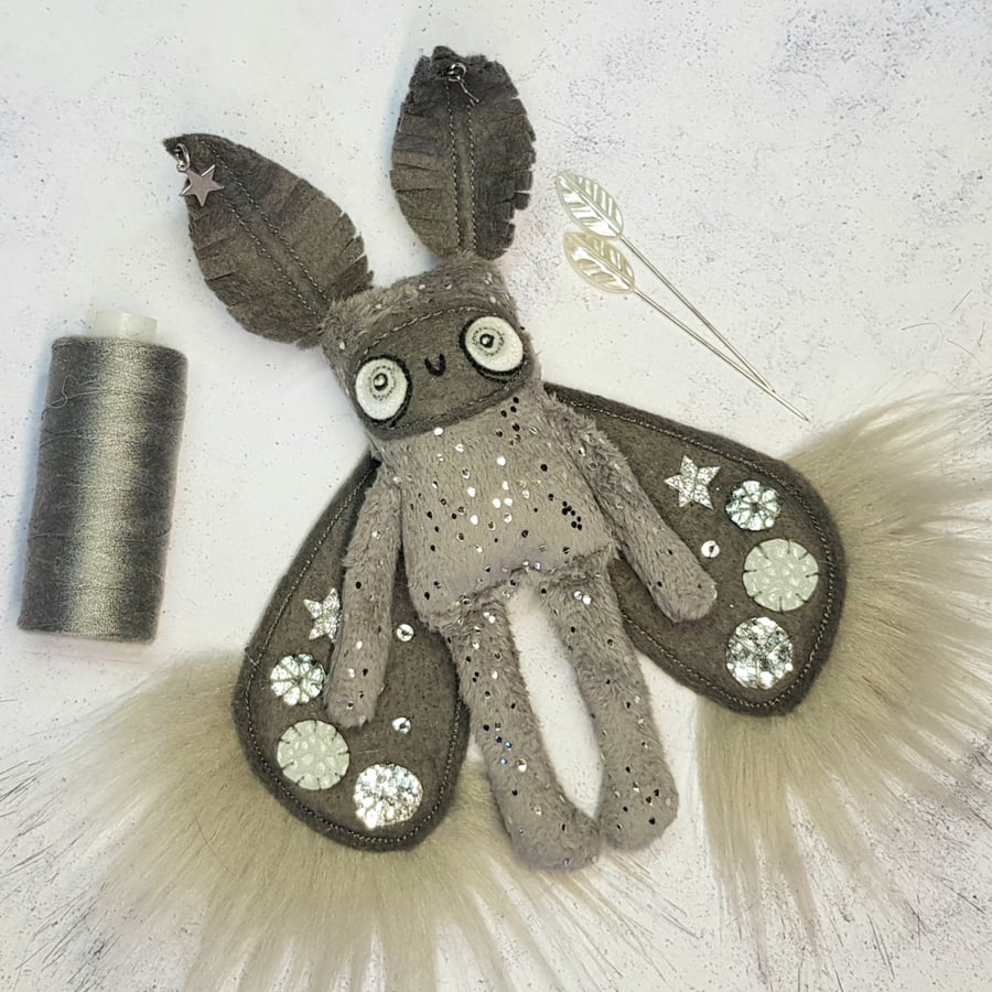 Moon & Stars Lunar Mothling - Folksy