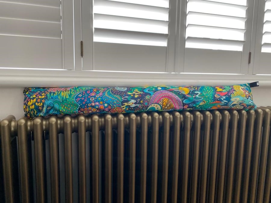 Psychodelic Draught Excluder - Folksy