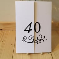Handmade 40 card CC294 - Folksy