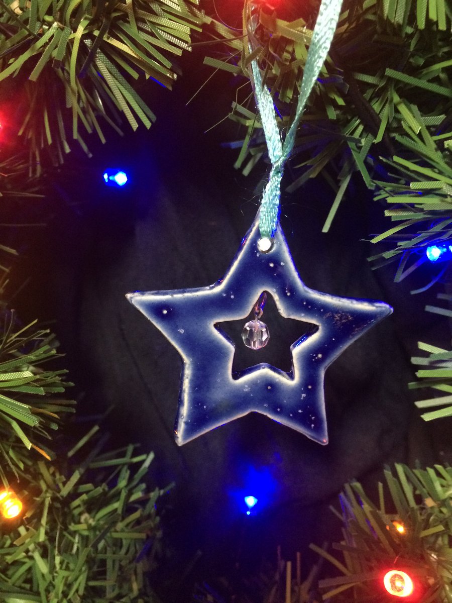 Star Tree Decoration - Folksy