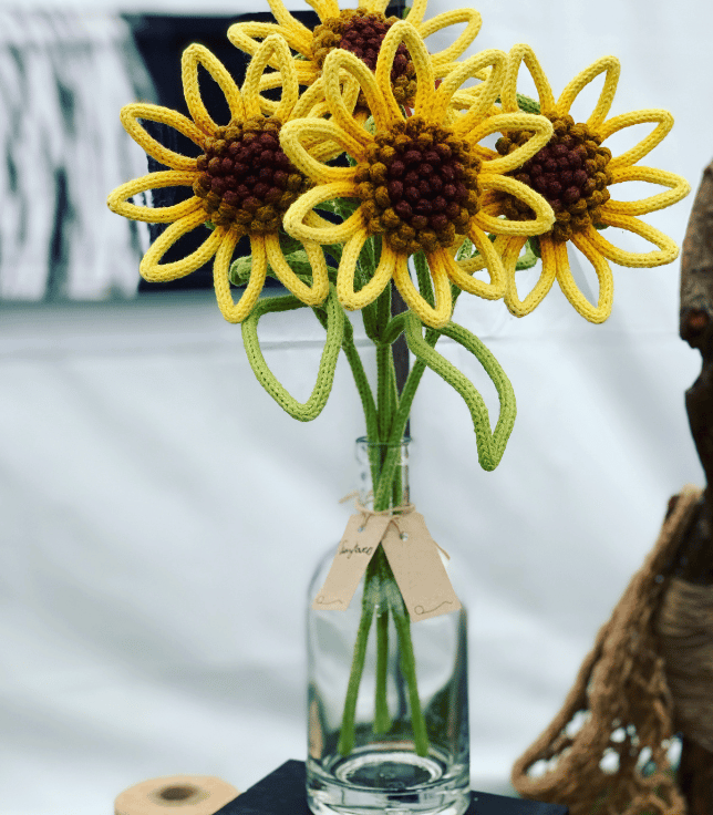 Simple String Sunflower - Folksy