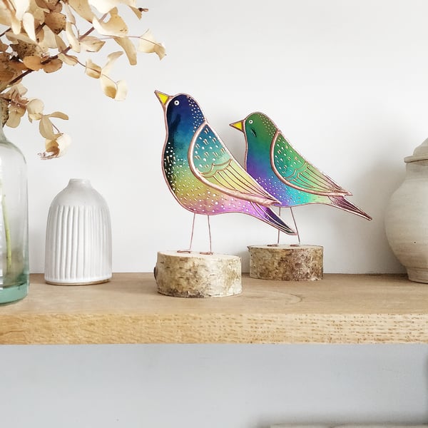 Darling Starling (Tail down) - Folksy