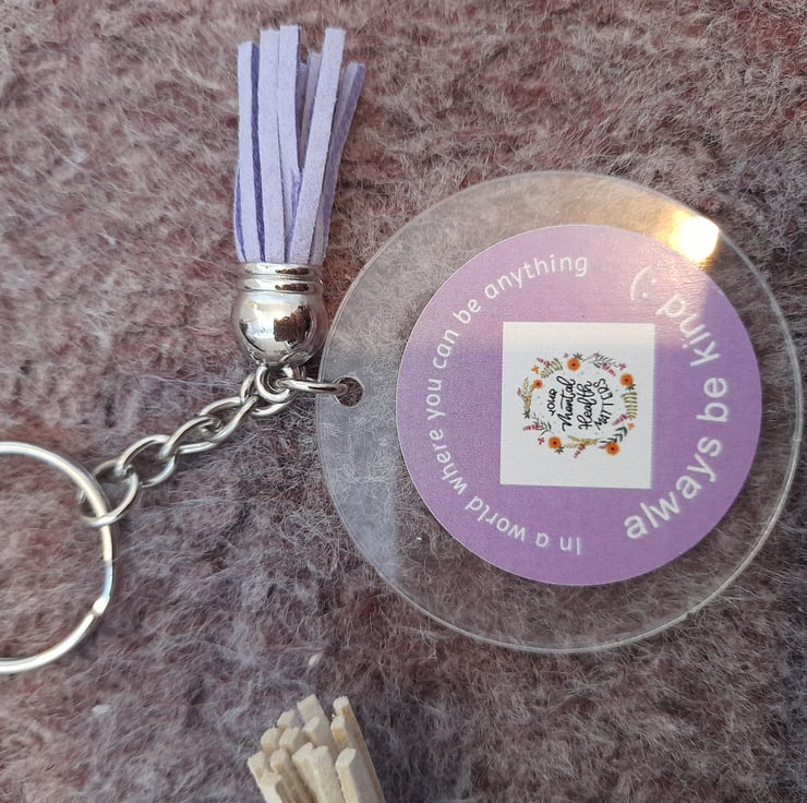 Mental health support keyring - Folksy