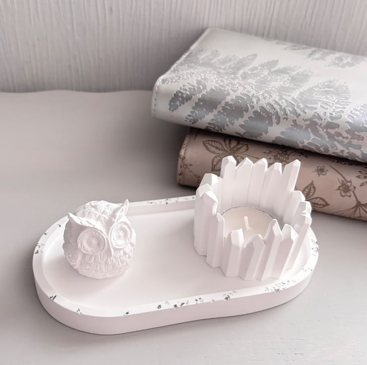 Owl Essential Oil Diffuser Gift Set - Tea Light... - Folksy