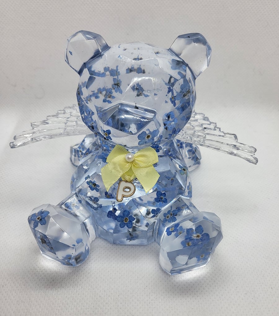 Memorial Resin Teddy Bear - Made to Order - Folksy