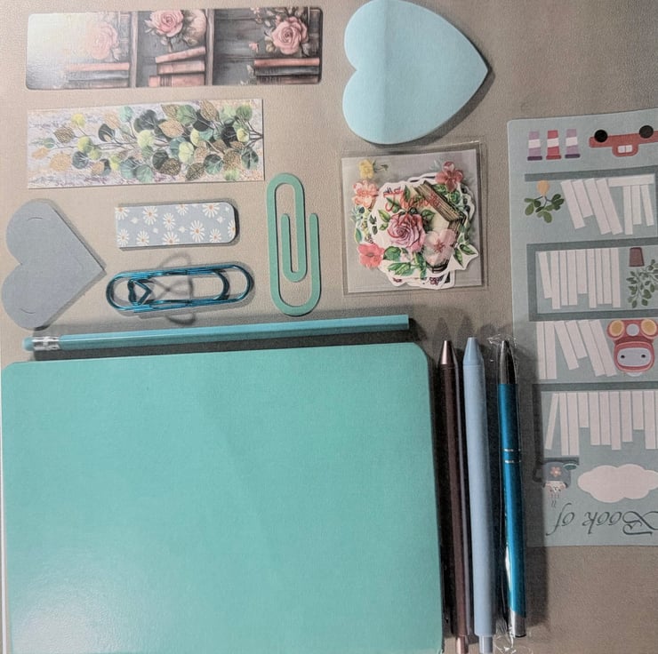 iSparkle A5 Book Bundle Green colour way - Folksy