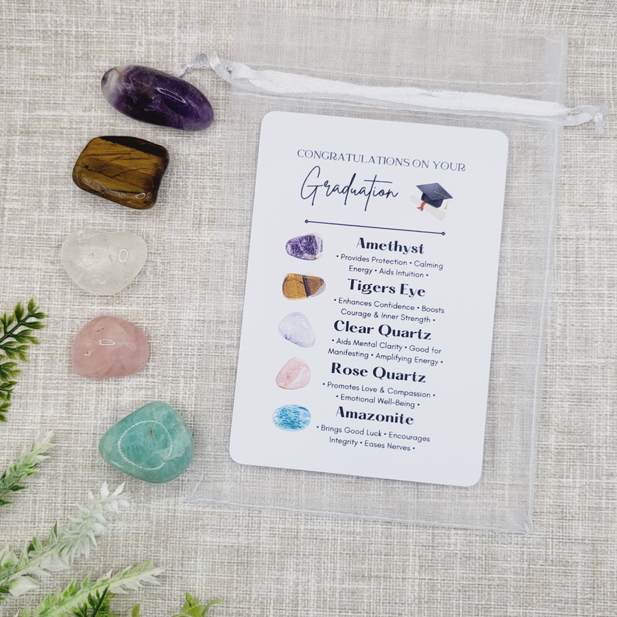 Graduation Gift For Students Crystals And Card ... - Folksy