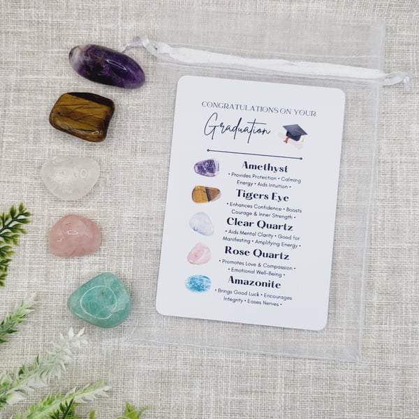 Graduation Gift For Students Crystals And Card ... - Folksy
