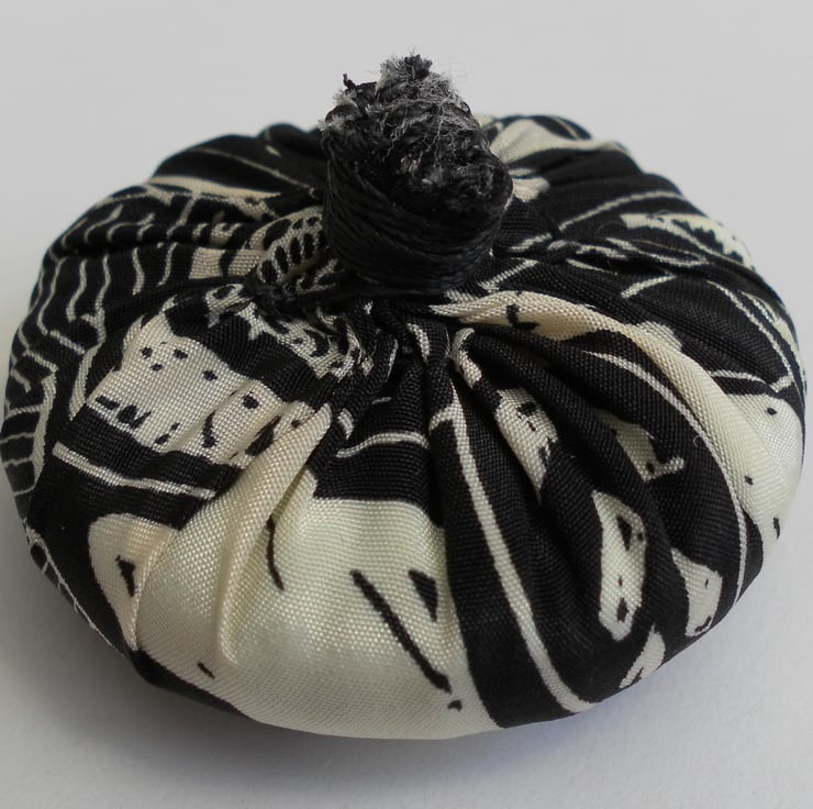 Six Extra Large, Handmade Fabric Buttons, Cream... - Folksy