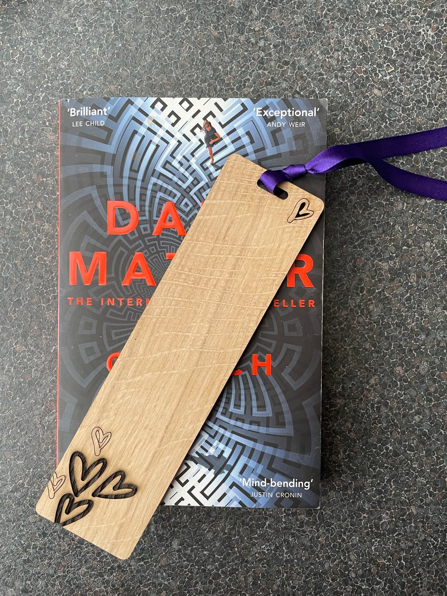 Solid Oak Love Bookmark - Folksy