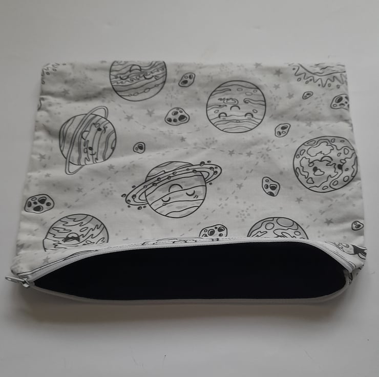 Solar System Pencil Case to Colour, Letterbox Gift - Folksy