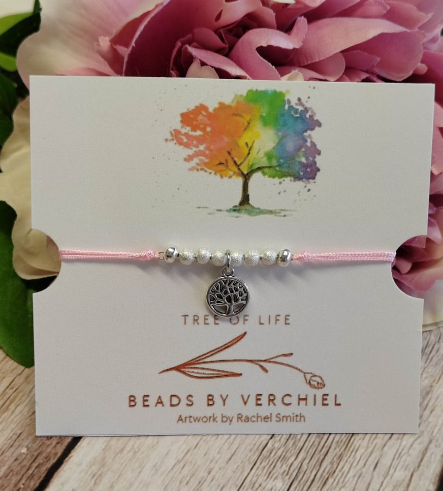 Tree of life Bracelet - Letterbox gift - Folksy