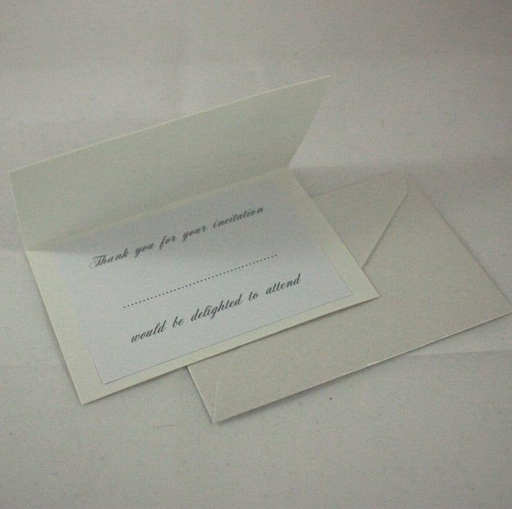 Pack of handmade acceptance & with regret c... - Folksy