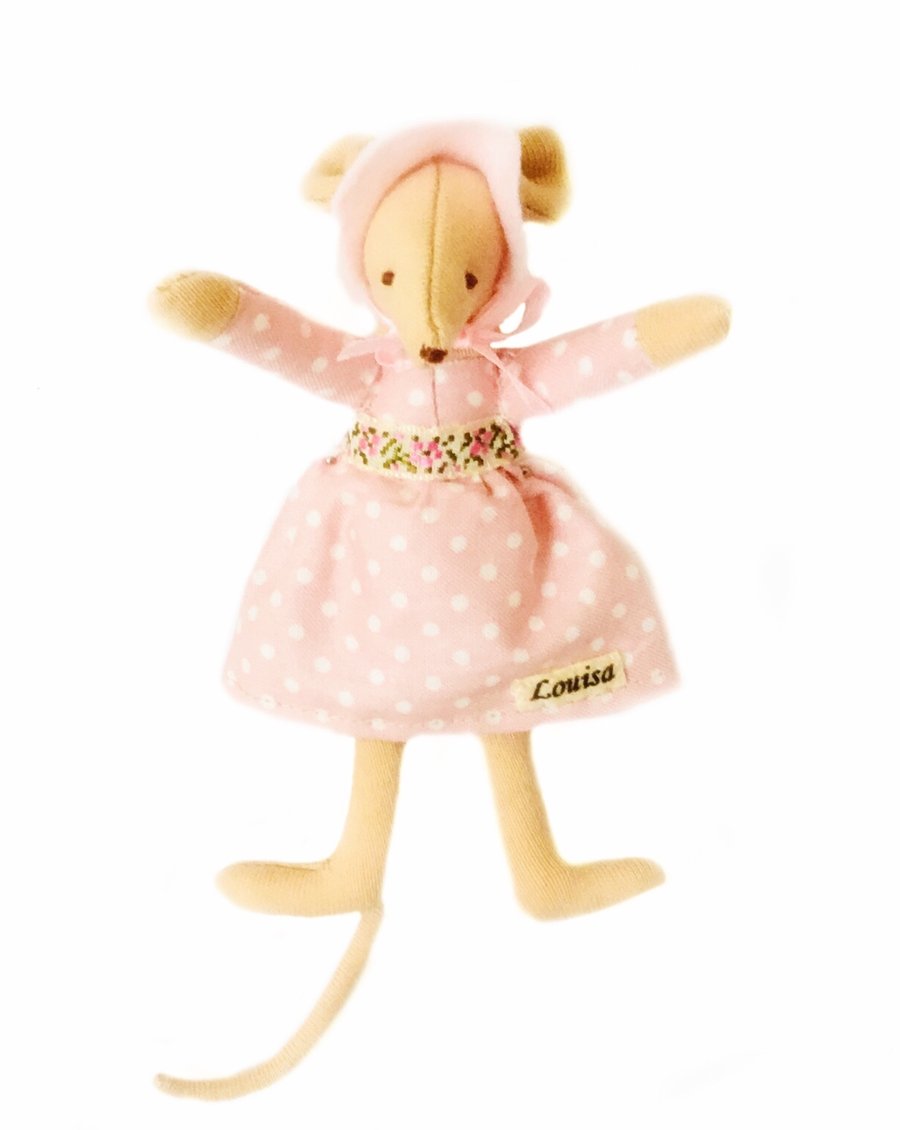 Easter Bonnet Mouse - Louisa - Folksy