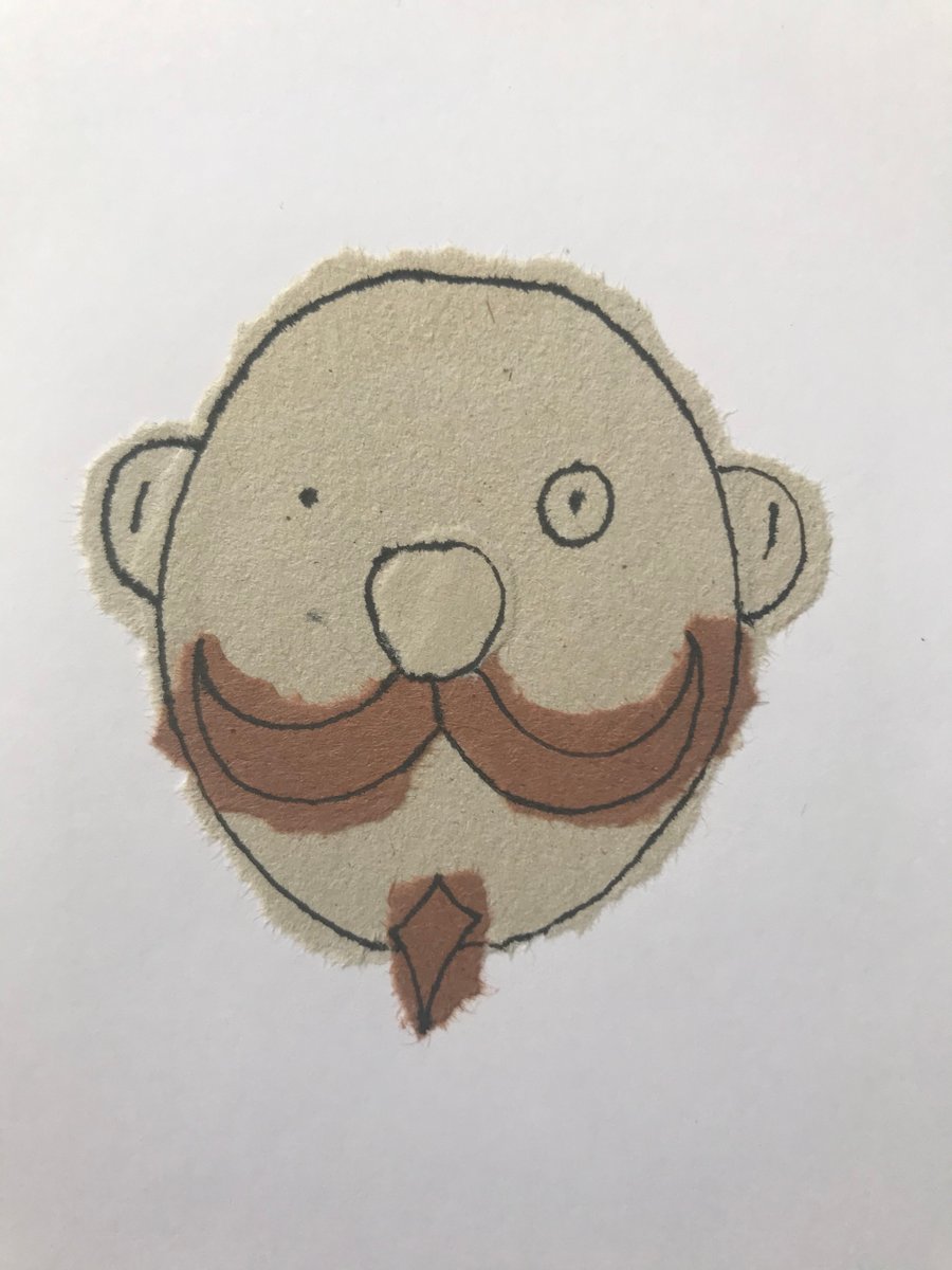 (LM1) Hand drawn artwork: little man 1 - Folksy