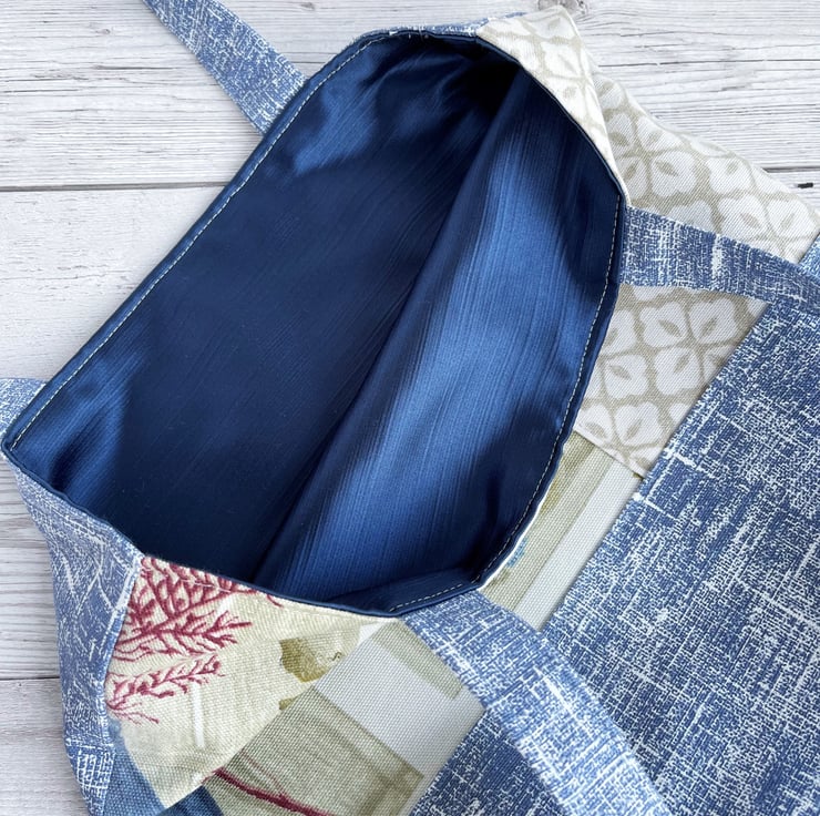 Panelled Beachcomber Tote Bag - Folksy