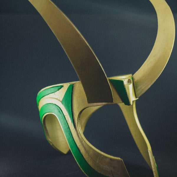 Painted Loki Laufeyson's Crown - 3D Printed Pro... - Folksy