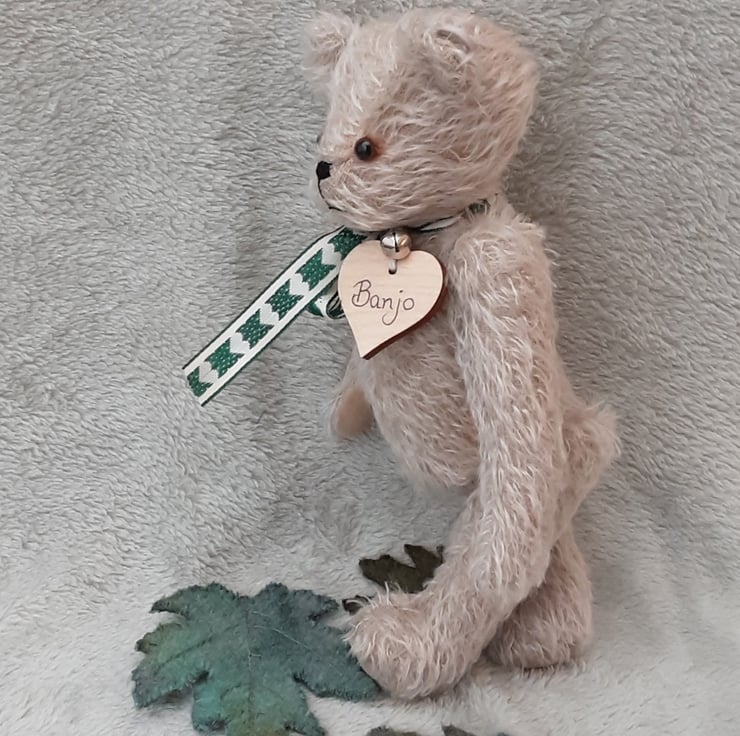 Unique collectable artist bear, handmade mohair... - Folksy