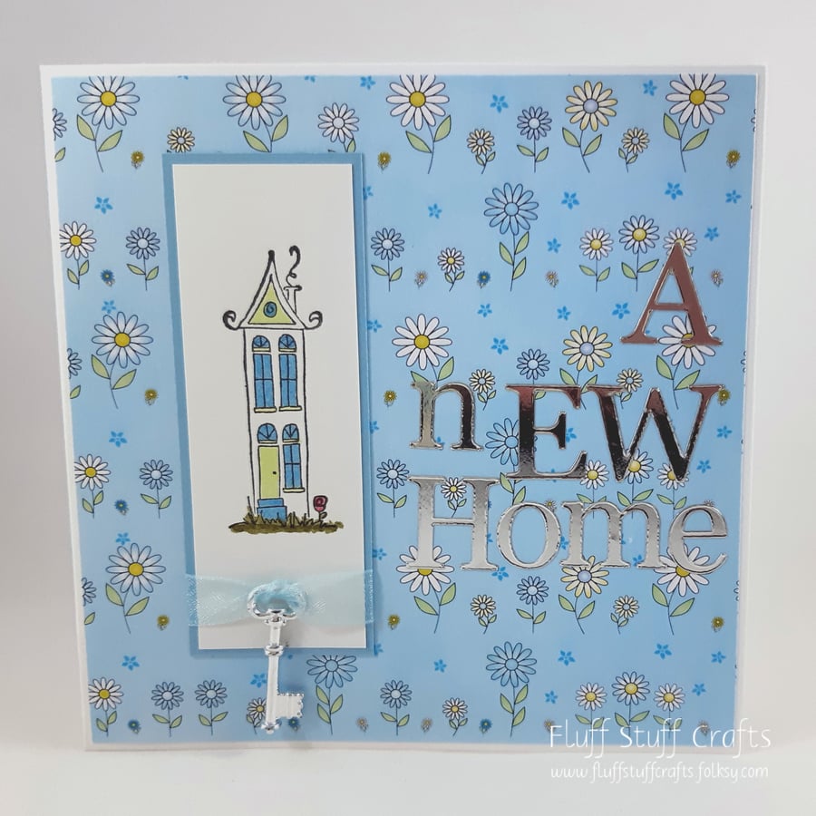 Handmade new home card - Folksy