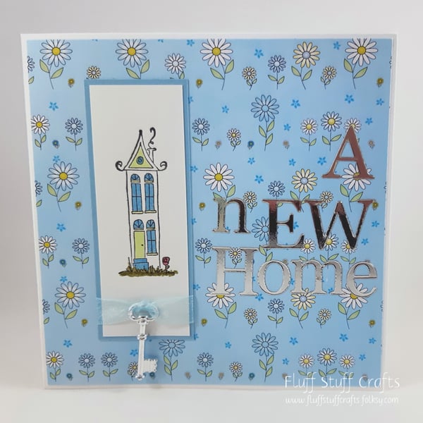 Handmade new home card - Folksy