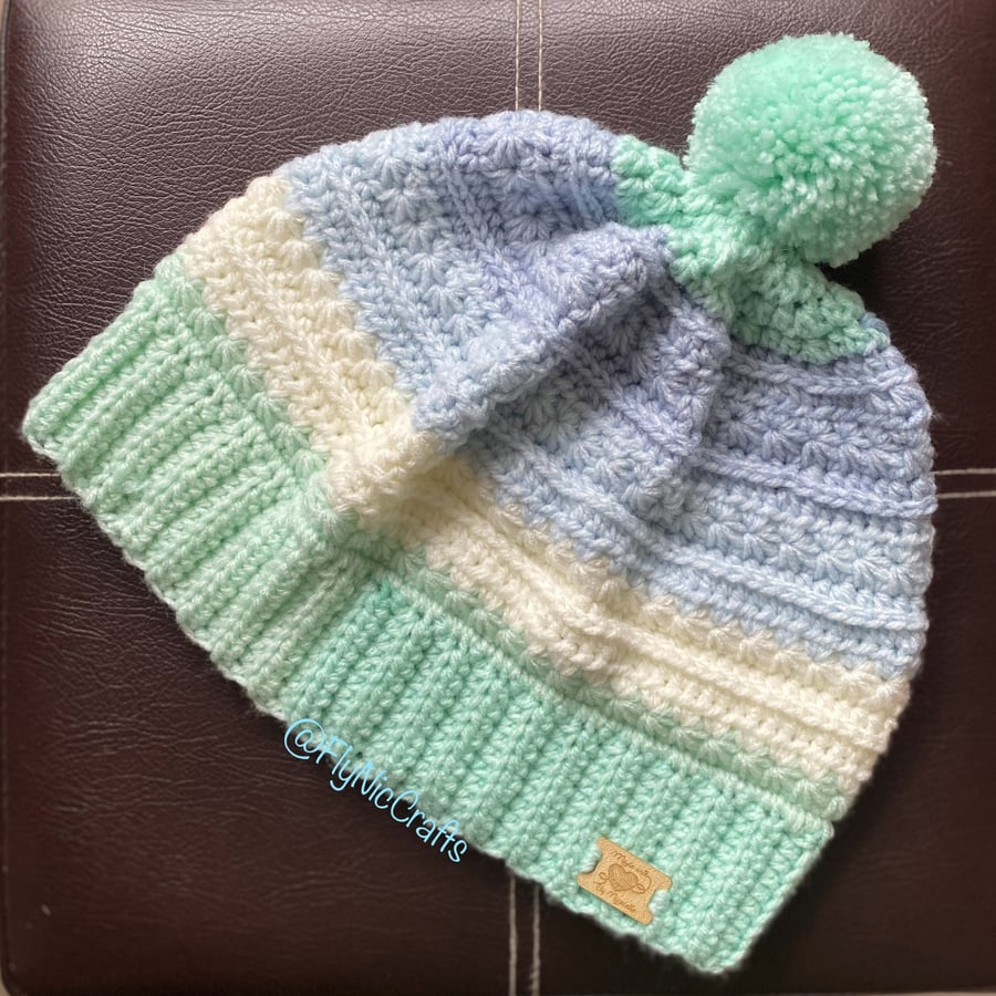 Snowflake Hat - Folksy