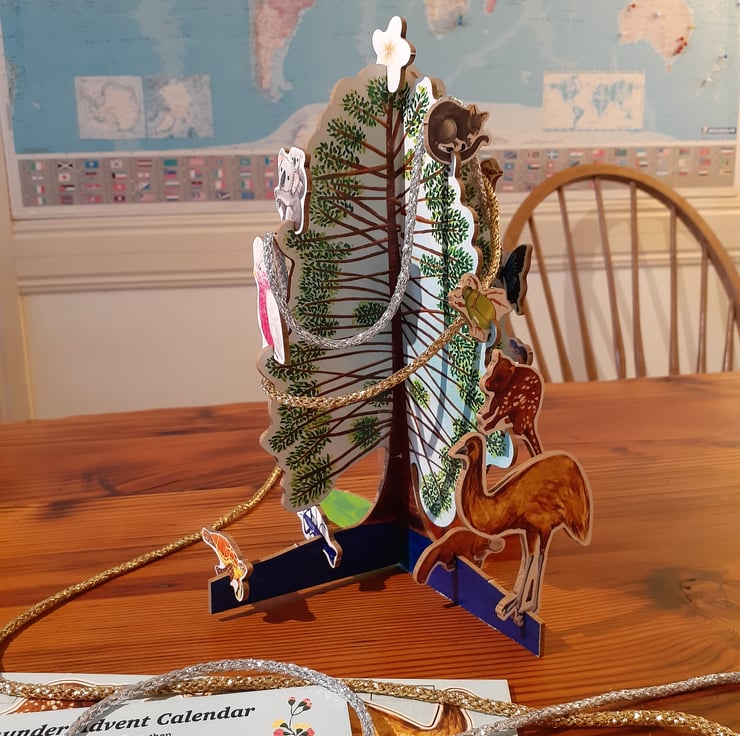 Australian Advent Calendar - Folksy