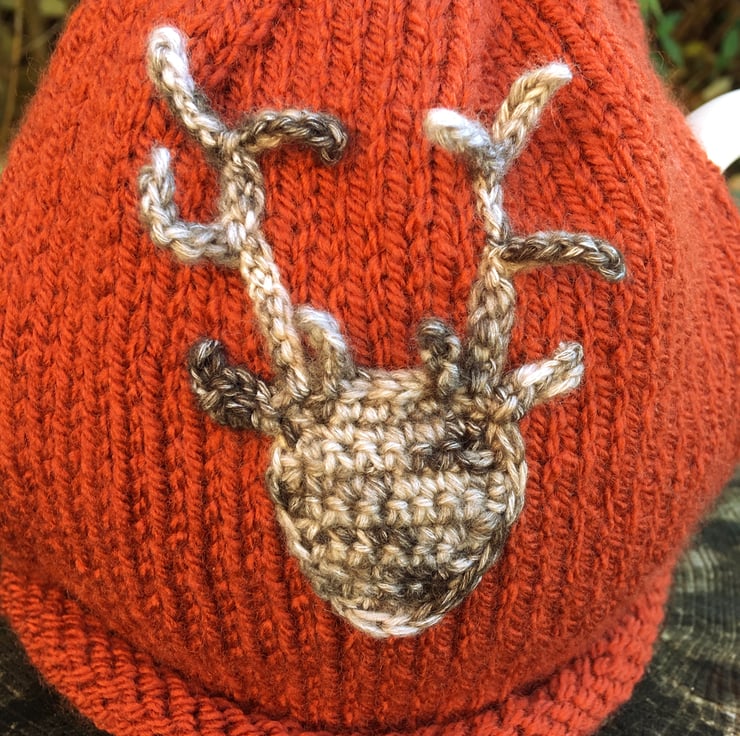 Stag Head Tea Cosy, Deer Tea Cozy - Folksy