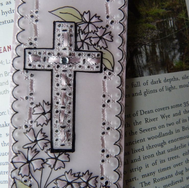 Religious Parchment Bookmark - Folksy