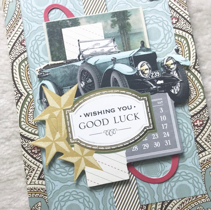 Luxury Handmade 3D Good Luck Card - Folksy