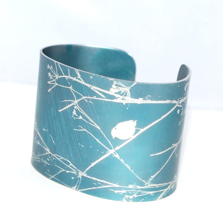 Little sparrow poetry cuff - Folksy